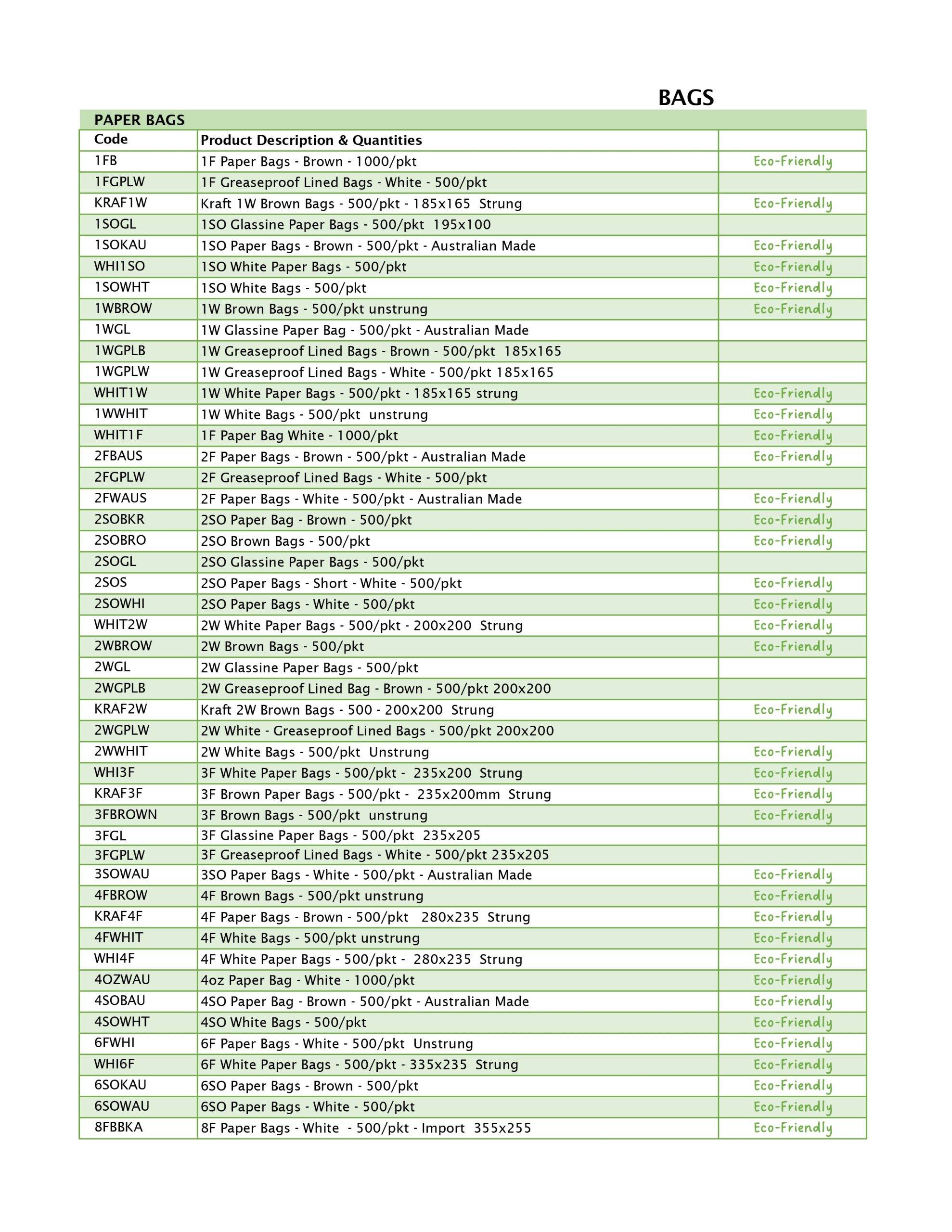 PAPER & FOIL BAGS – ElitePak